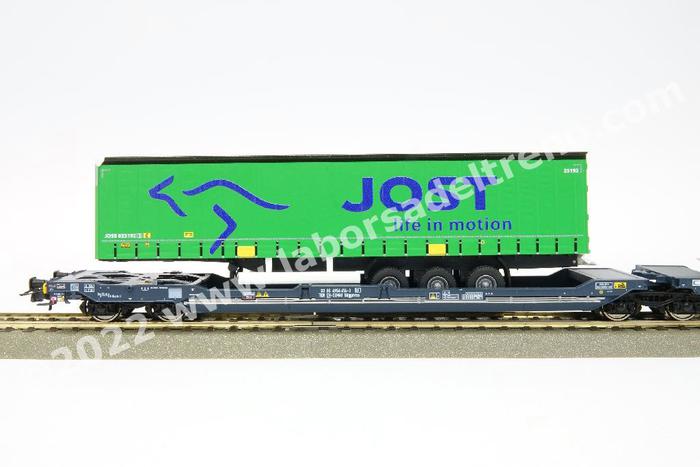 Roco - 77402 Carro intermodale bi-modulo FS Trenitalia CEMAT tipo ...