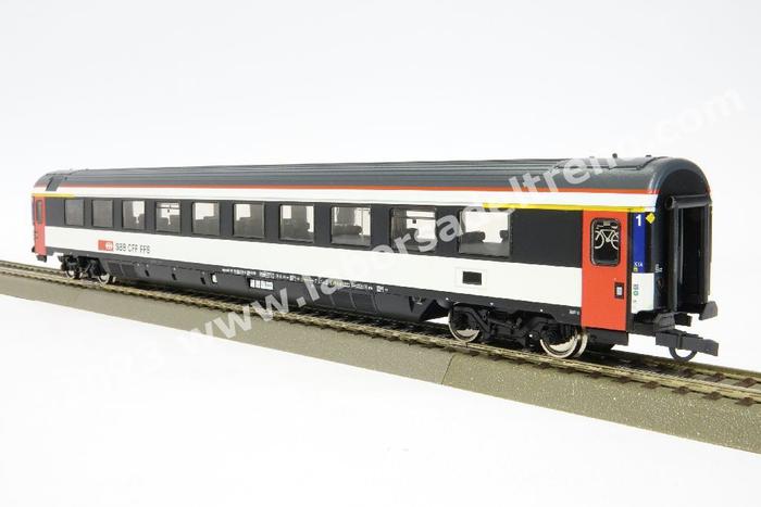 Roco - 74634 Carrozza passeggeri a salone SBB tipo EC di 1° cl., nuova ...