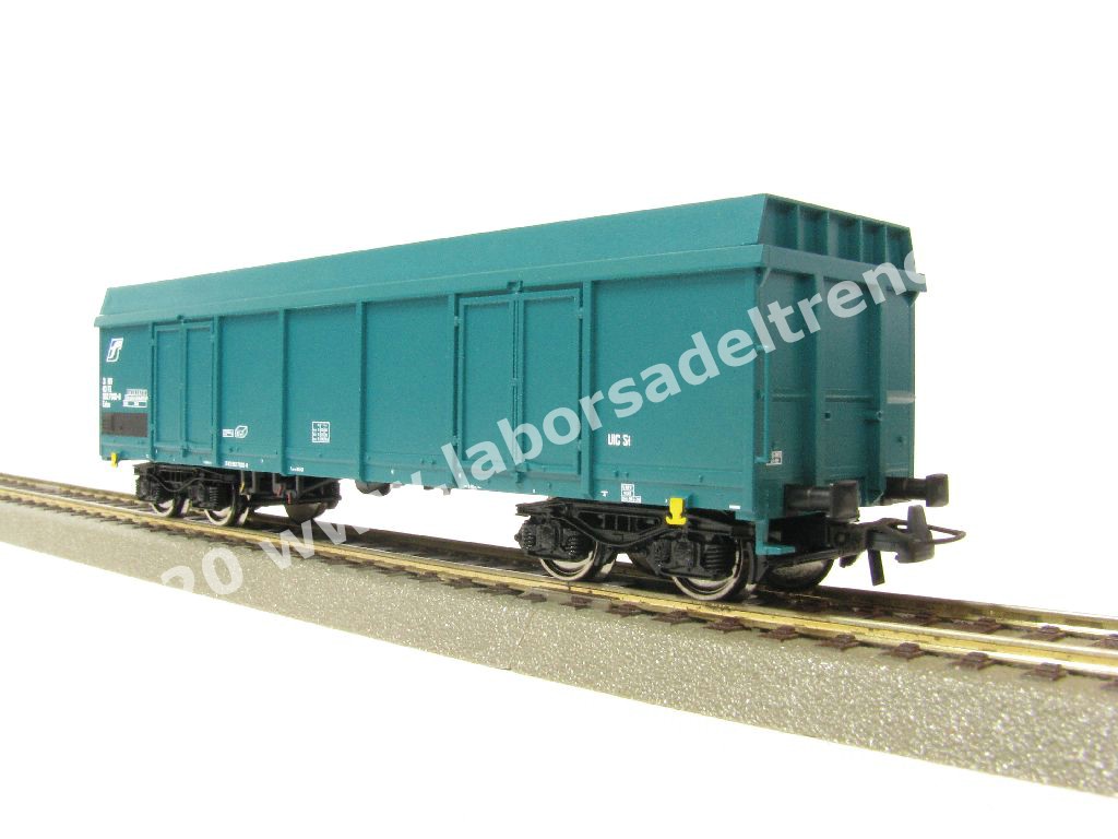 Roco - 76356 Carro merci a carelli a sponde alte FS tipo Eaos-x con ...