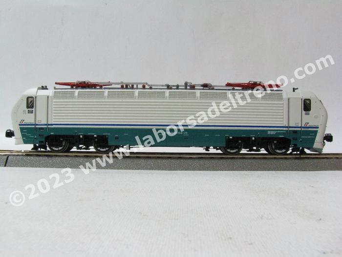 Acme - 60386 Locomotiva elettrica FS E402B livrea XMPR, nuovo logo Trenitalia con baffo rosso ...