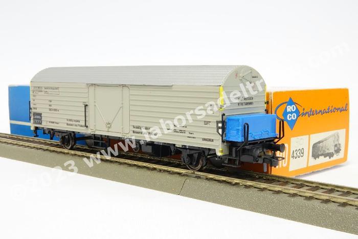 Roco - 4339 Carro frigo a 2 assi a pareti cannellate delle DB, ep. IV