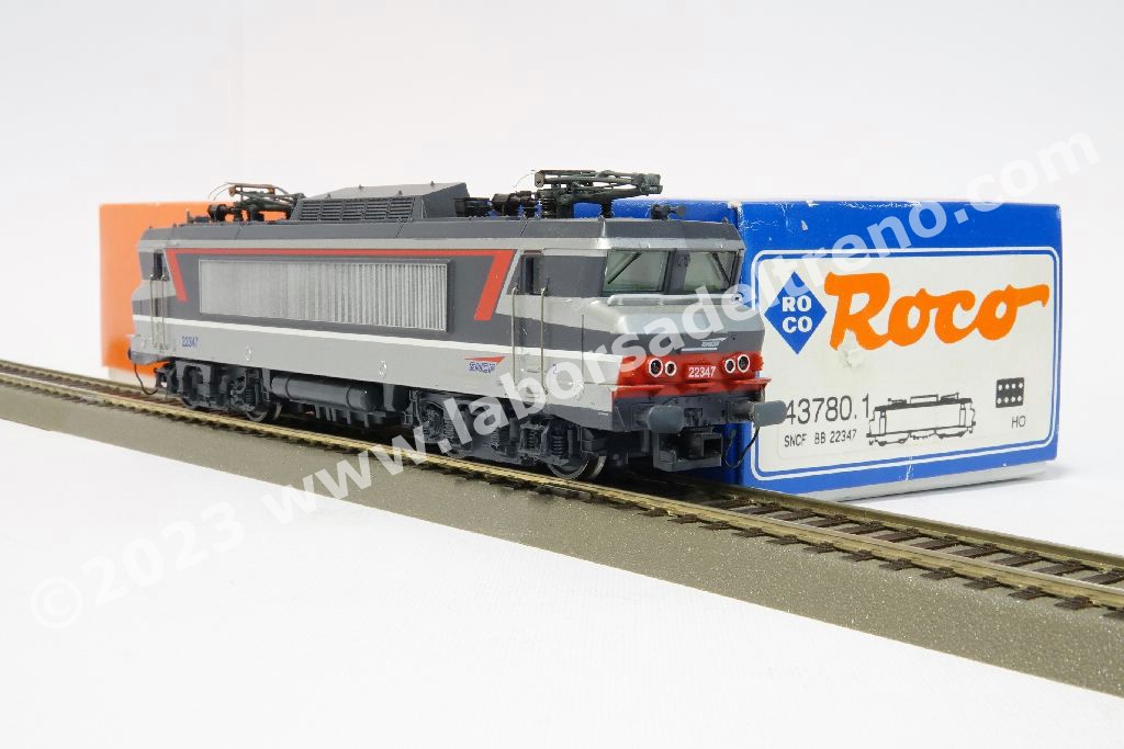 Roco - 43780.1DS Loco el. BB 22000 delle SNCF, livrea Corail+, logo ...